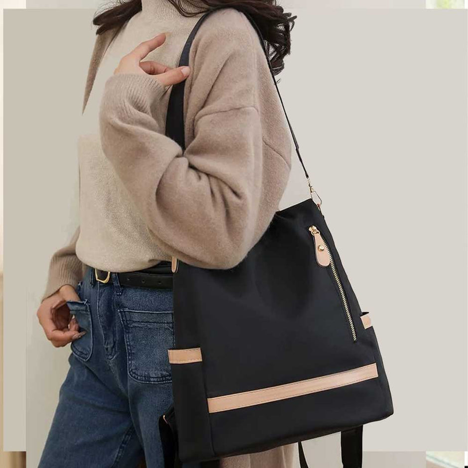 Mochilla Edge Backpack + Handbag - BackPack for Women/Girls